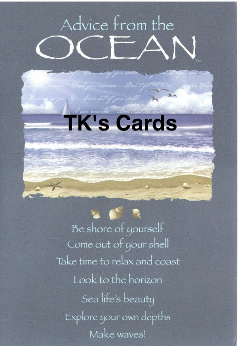 Your True Nature "Advice Ocean" Birthday Card #60392 - TK's Cards